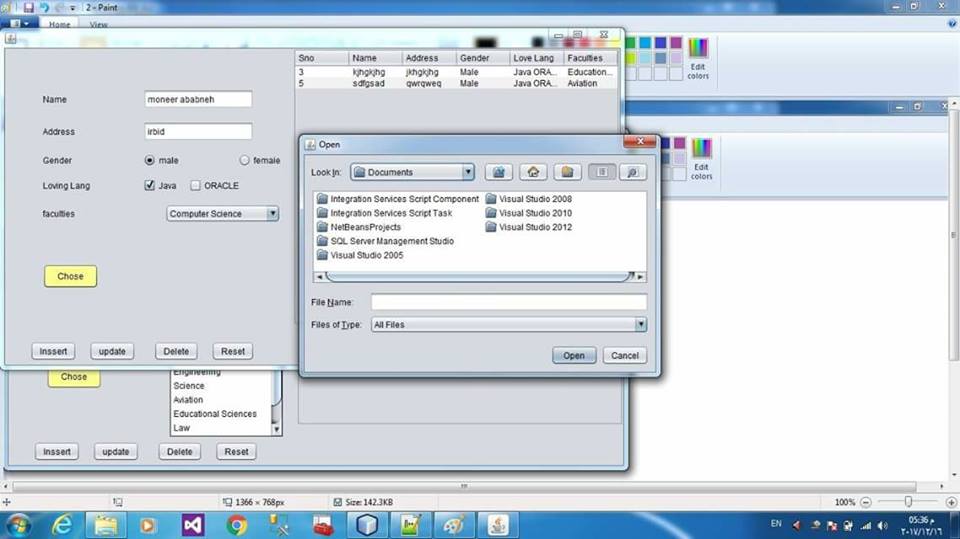 Simple Insert Information And Update With Sql Server Sourcecodester
